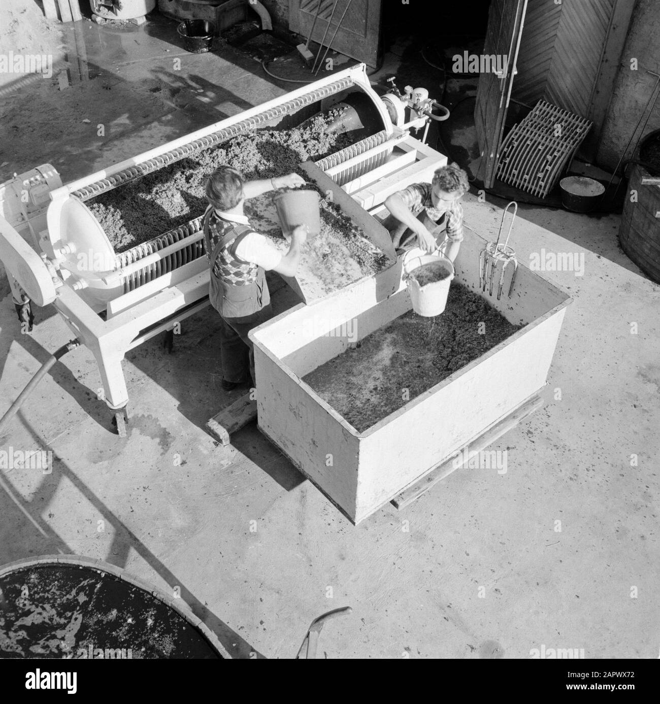 Pneumatic wine press hi-res stock photography and images - Alamy