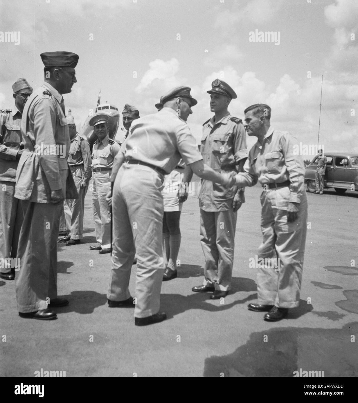 Arrival General Rail in Palembangs On May 3, the Army commander ...