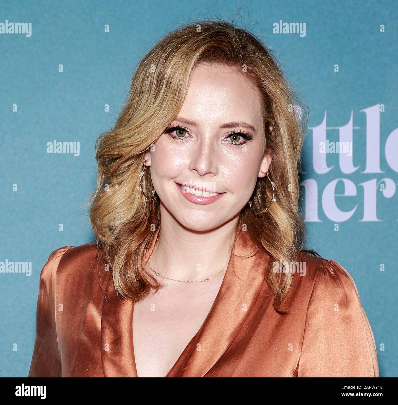 Los Angeles, CA - January 23, 2020: Natalie Sandy attends the premiere ...