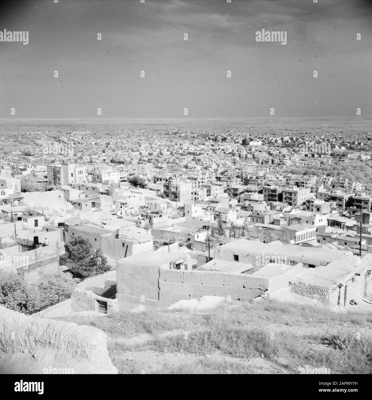 Middle East 1950-1955: Syria Overview of the city of Damascus Date ...