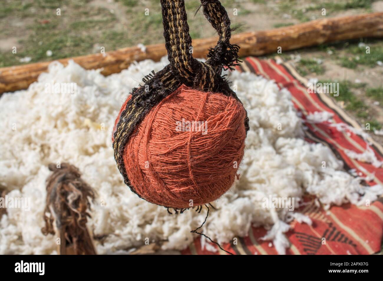 Set or rolls of colotful string Stock Photo - Alamy