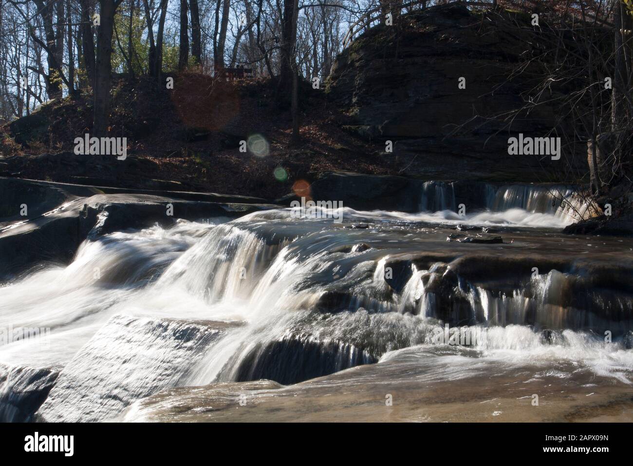 David Fortier Park, Olmsted Falls, Ohio Stock Photo - Alamy