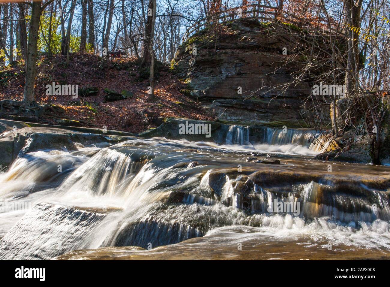 David Fortier Park, Olmsted Falls, Ohio Stock Photo - Alamy