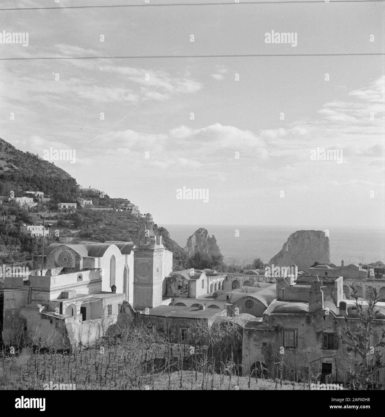 The faraglioni of capri Black and White Stock Photos & Images - Alamy