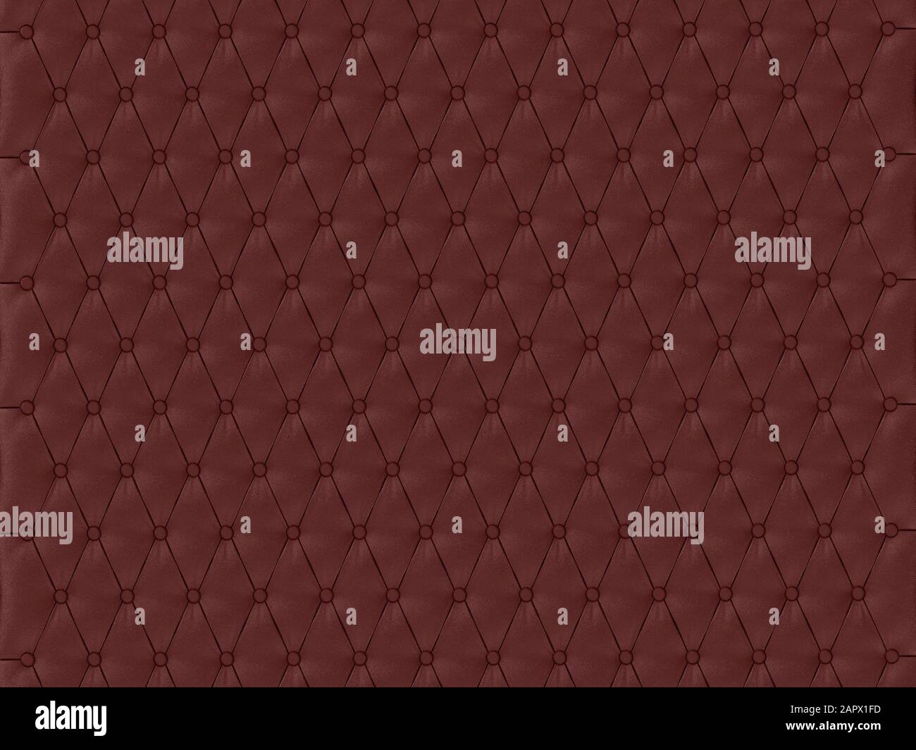 Wall panel red capitone on a white background 3d rendering Stock Photo ...