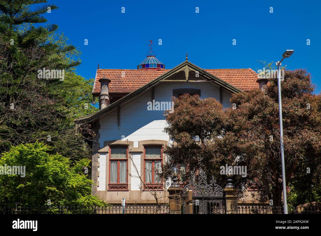 PORTO, PORTUGAL - MAY, 2018: House of the Viscountess of Santiago de ...
