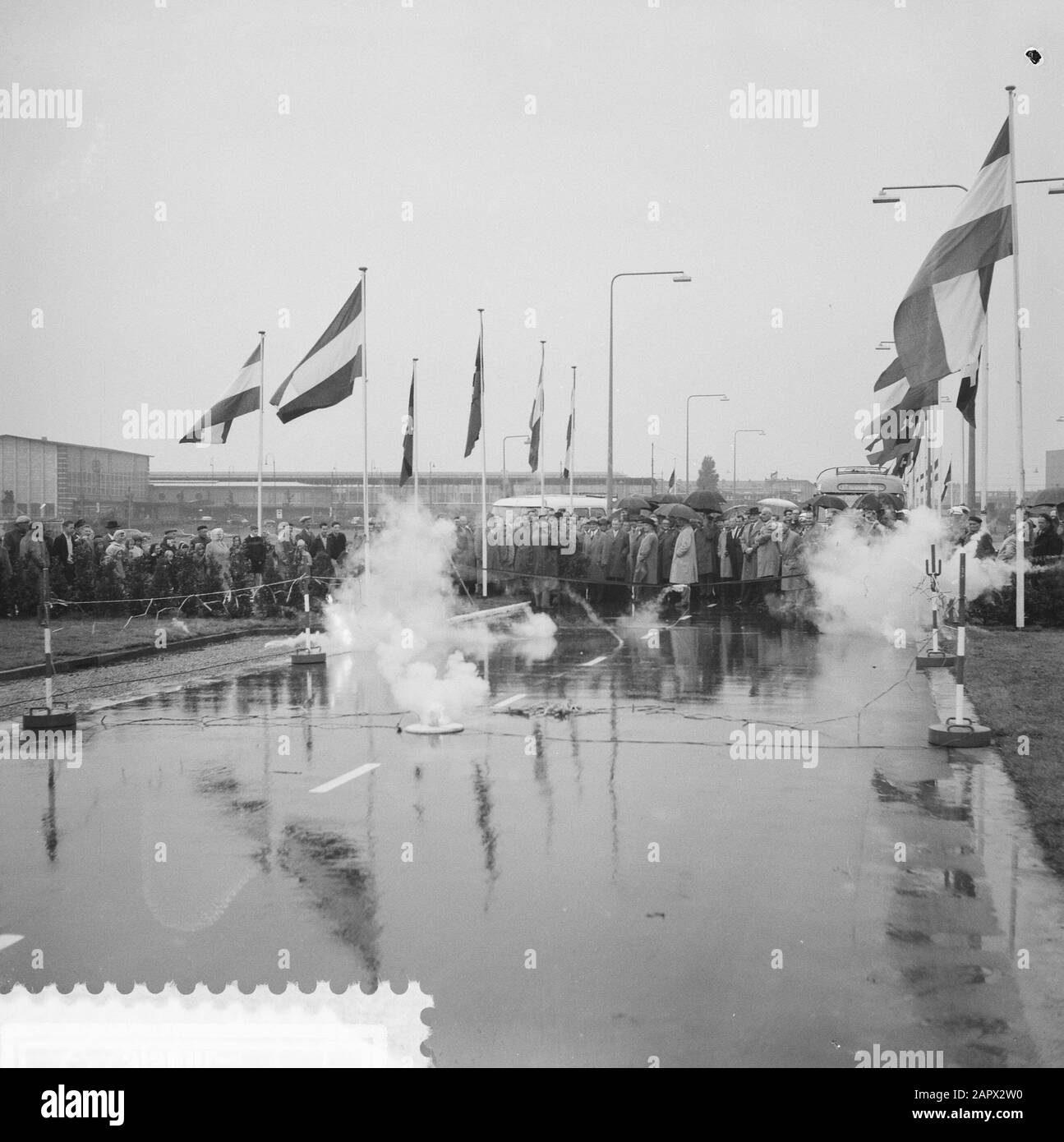 Opening ceremony fireworks display Black and White Stock Photos ...