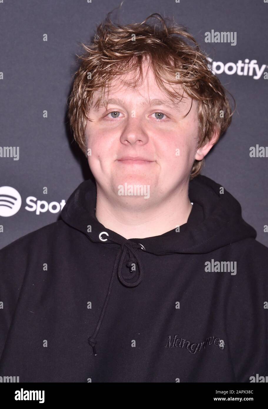 WEST HOLLYWOOD, CA - JANUARY 23: Lewis Capaldi attends at the Spotify ...