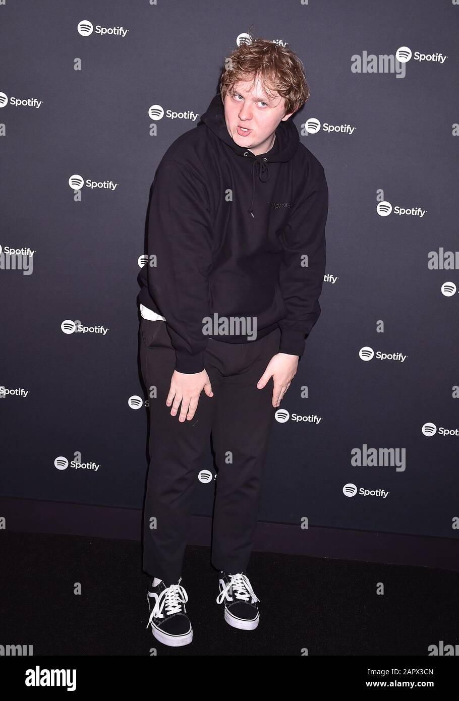 WEST HOLLYWOOD, CA - JANUARY 23: Lewis Capaldi attends at the Spotify ...