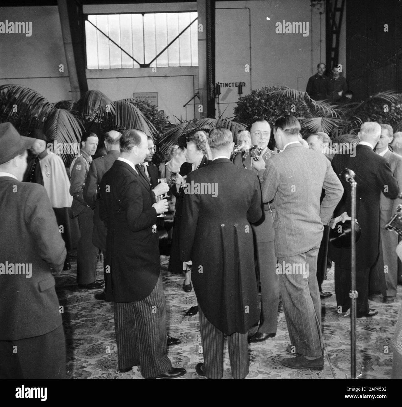 Official visit of Princess Juliana and Prince Bernhard to Switzerland ...