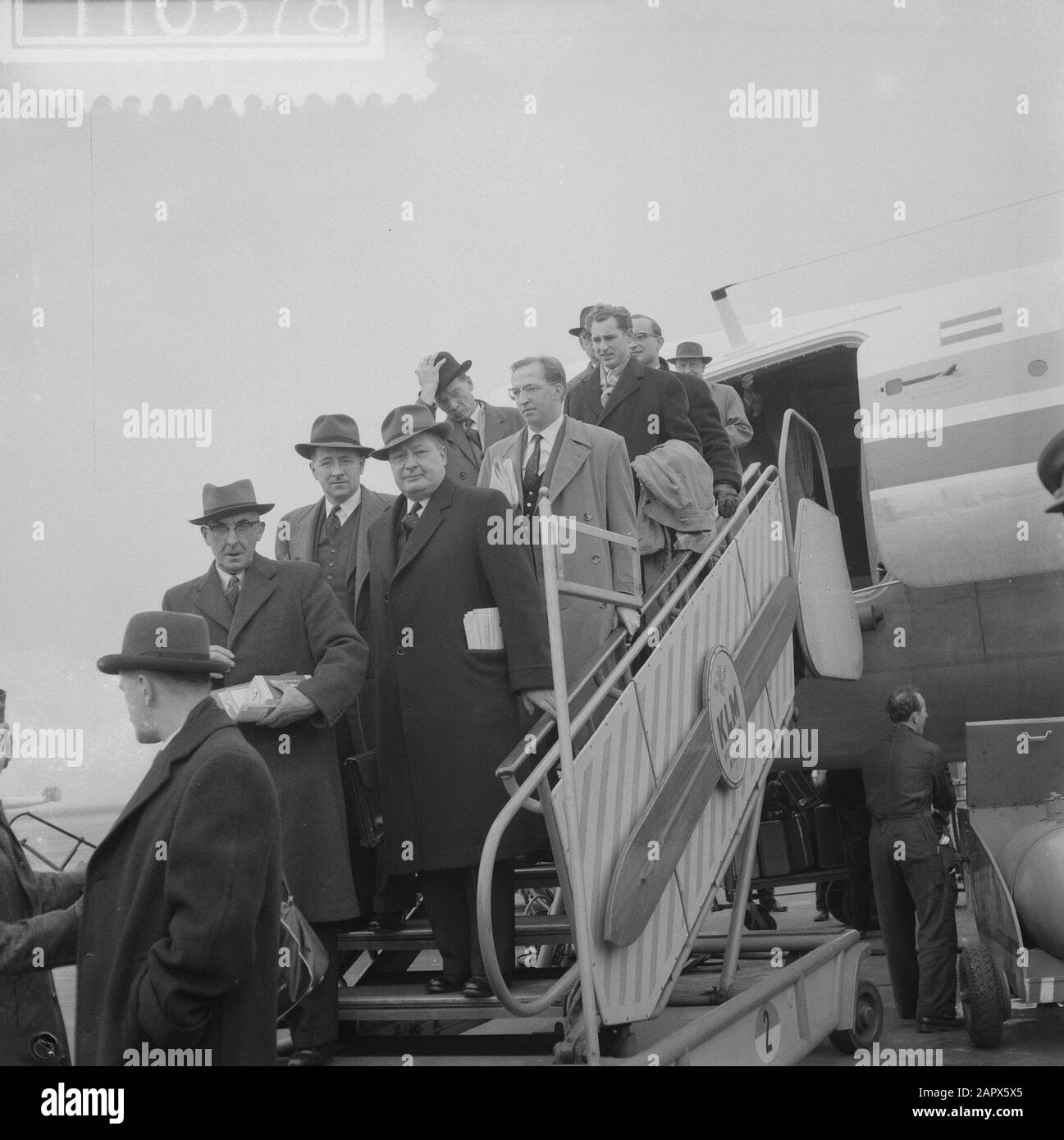Stewardesses helpful in getting off the passengers disembarking Date ...