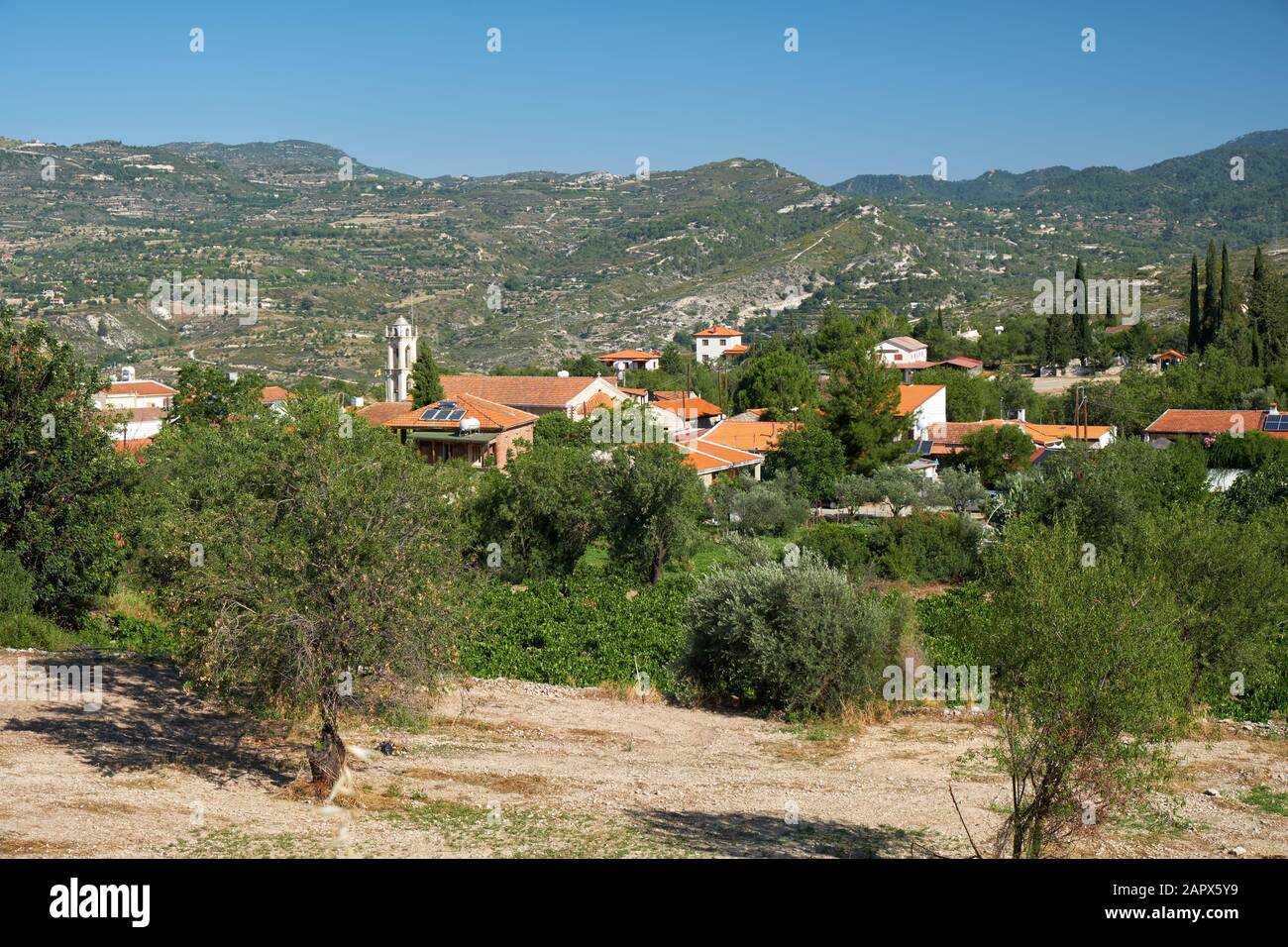 Beautiful cypriot village hi-res stock photography and images - Alamy