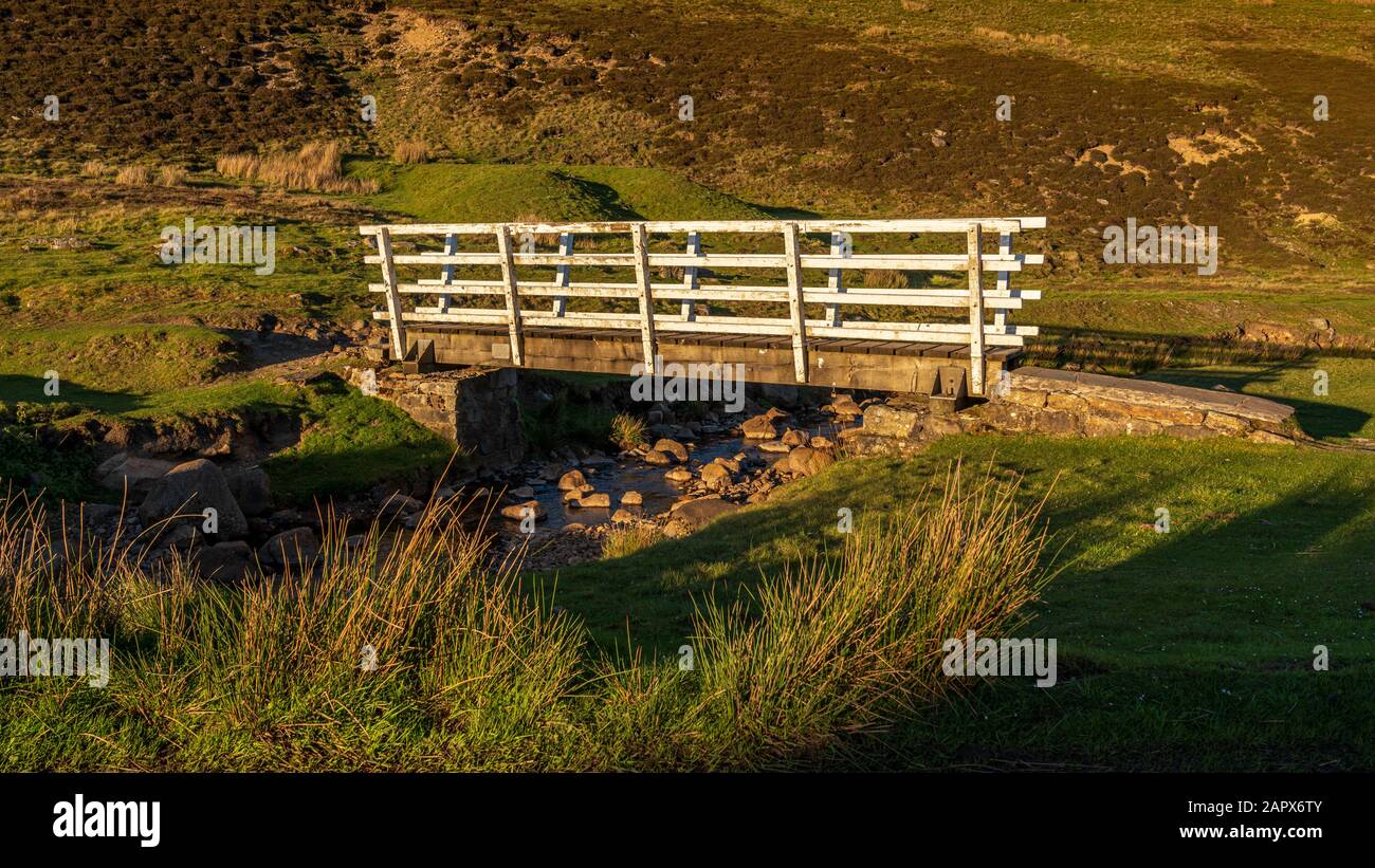 Bridge over the Barney Beck between Langthwaite and Feetham, North ...