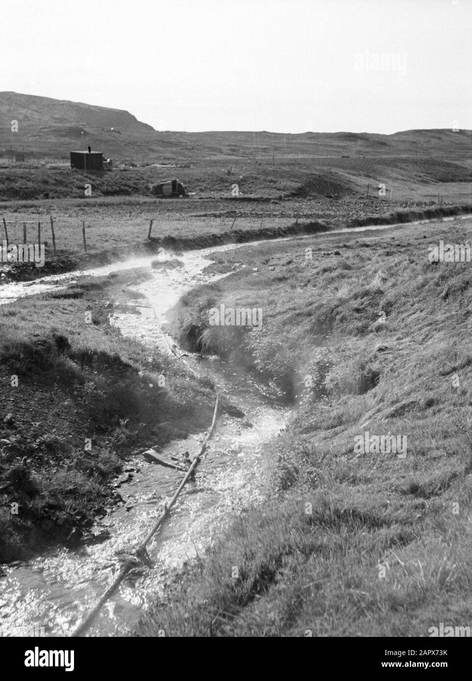 Geothermal landscape photography Black and White Stock Photos & Images ...
