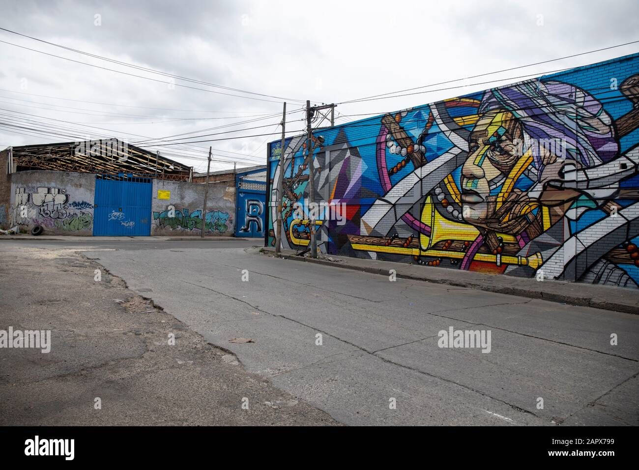 Graffiti/street art from the Industrial Zone of Puente de Aranda ...