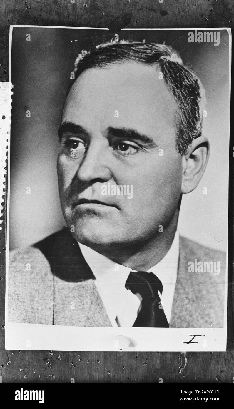 Gheorghe gheorghiu dej romania Black and White Stock Photos & Images ...