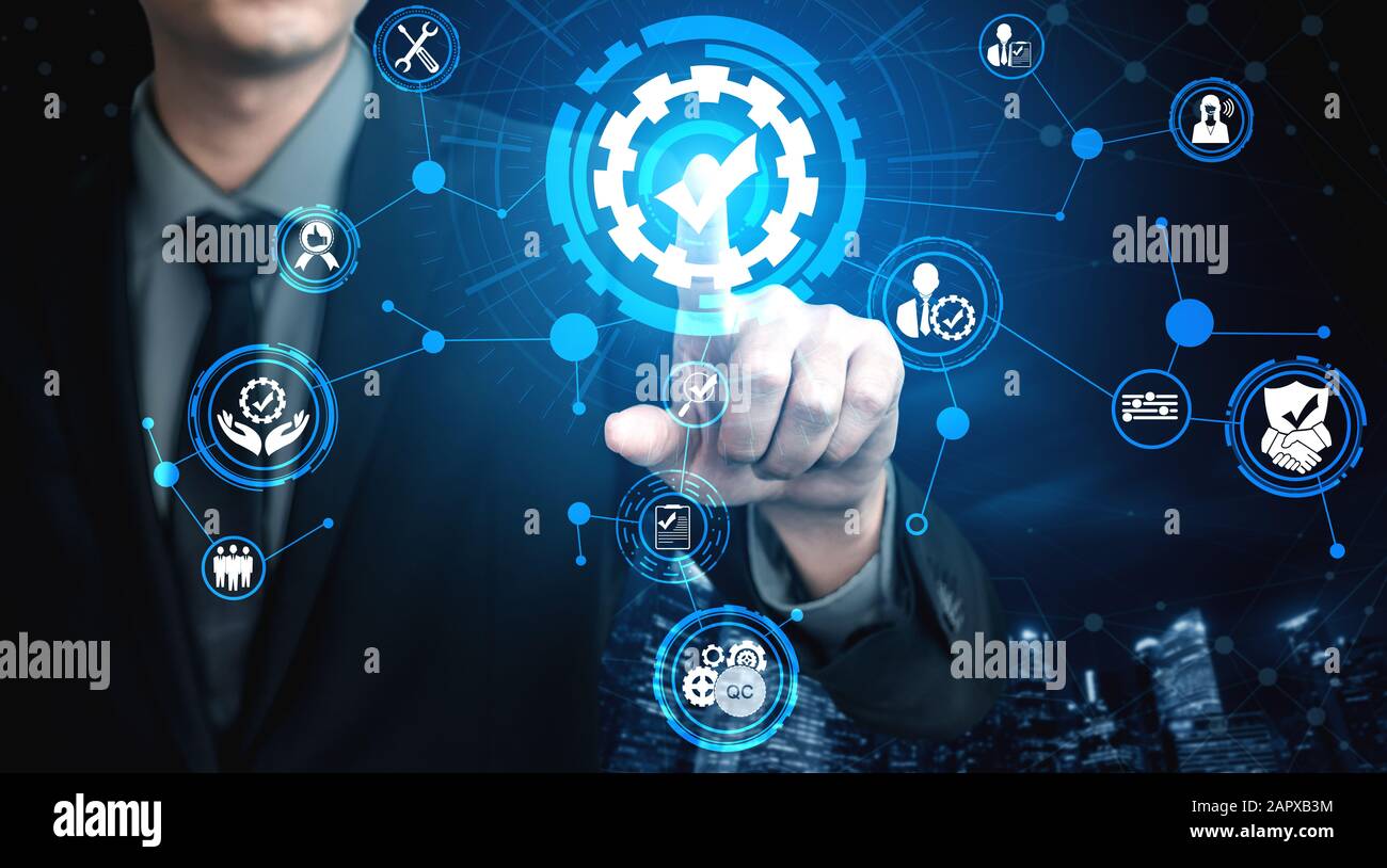 Quality Assurance and Quality Control Concept - Modern graphic ...