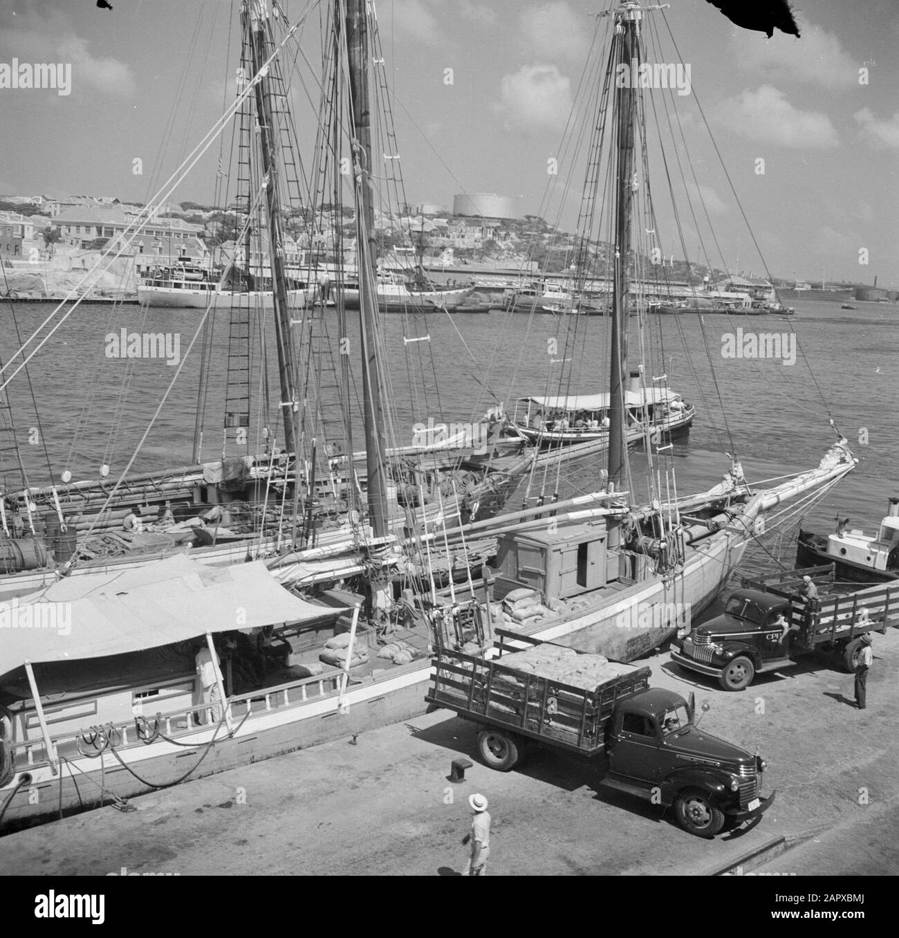 Handelskade willemstad curacao netherlands antilles Black and White ...