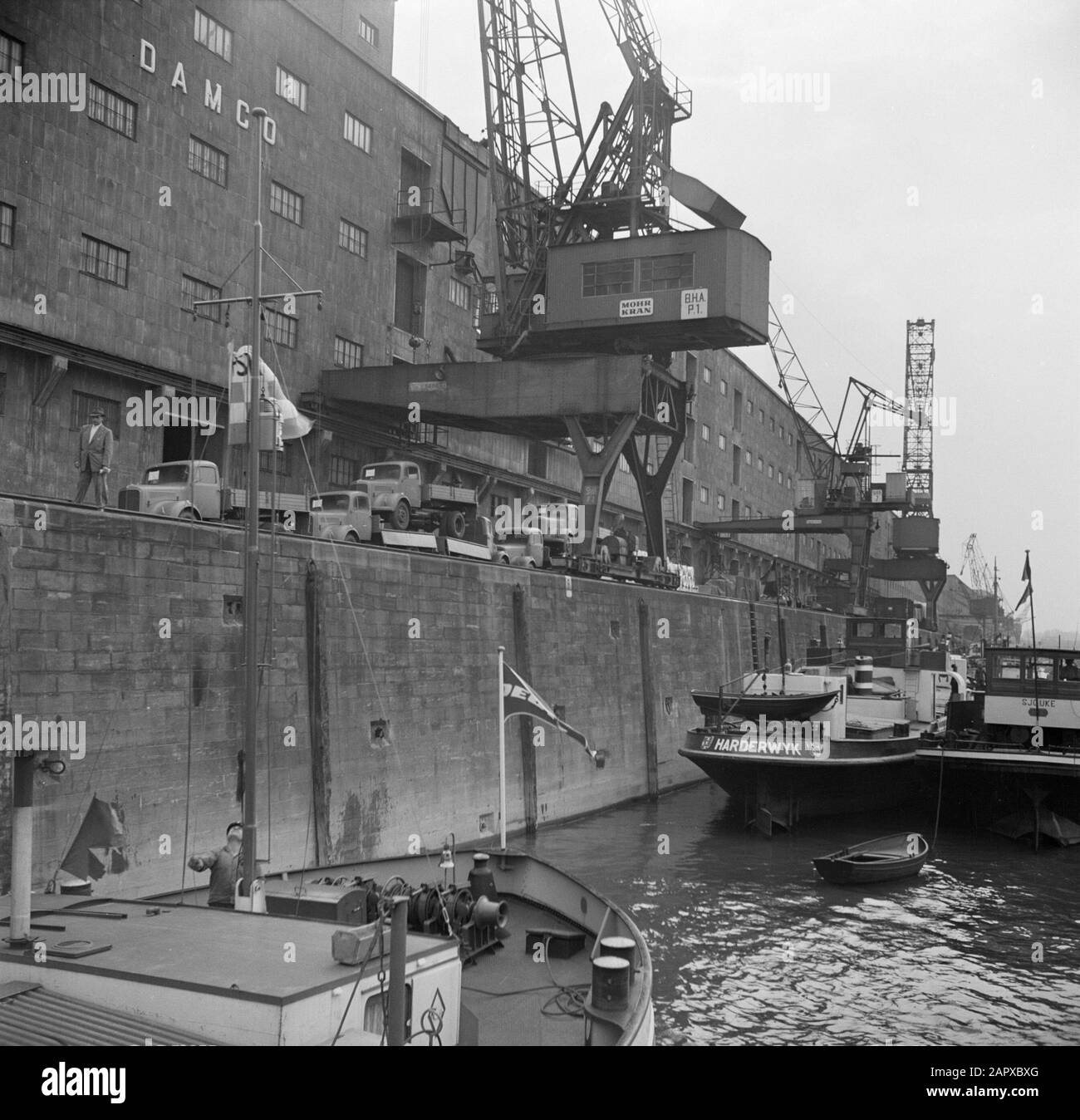 Rhine navigation, report from motor ship Damco 230: West Germany Ships ...