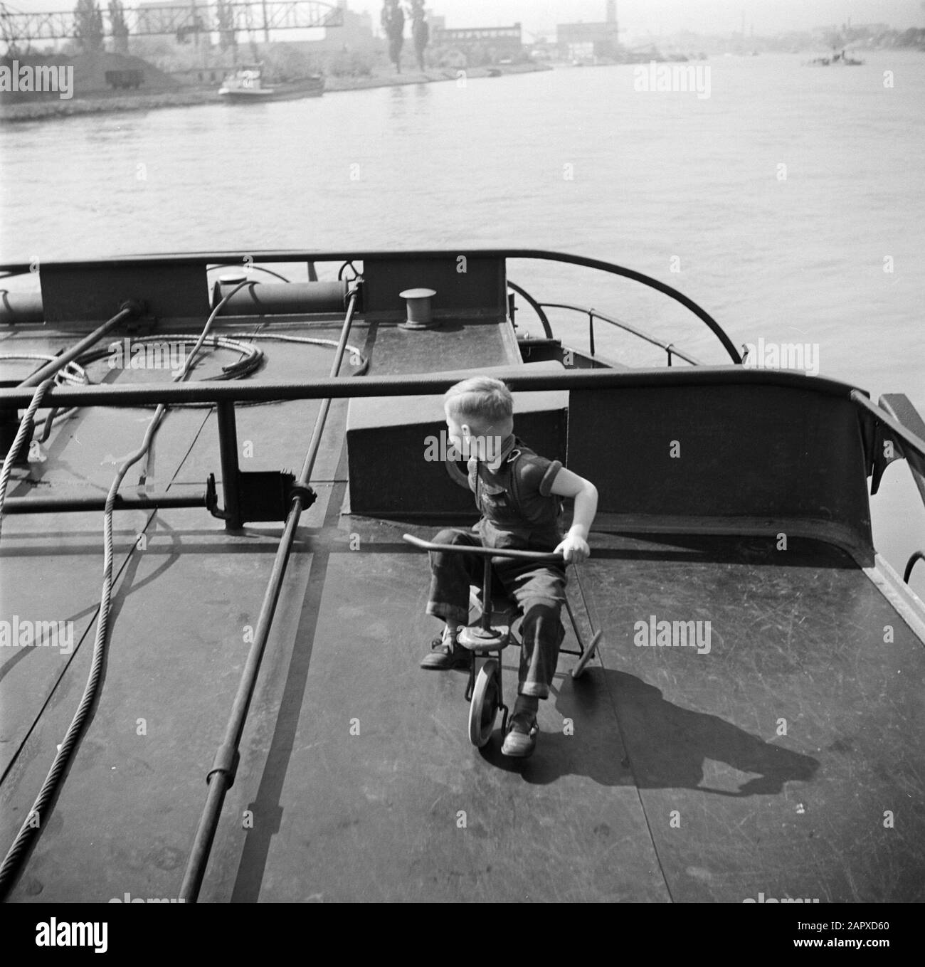 Rhine navigation, report on life and working on board a Rhine ship ...