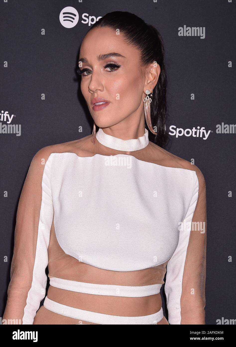 WEST HOLLYWOOD, CA - JANUARY 23: Jenna Andrews attends at the Spotify ...