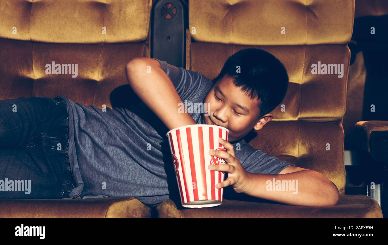 Eating Popcorn At The Movies