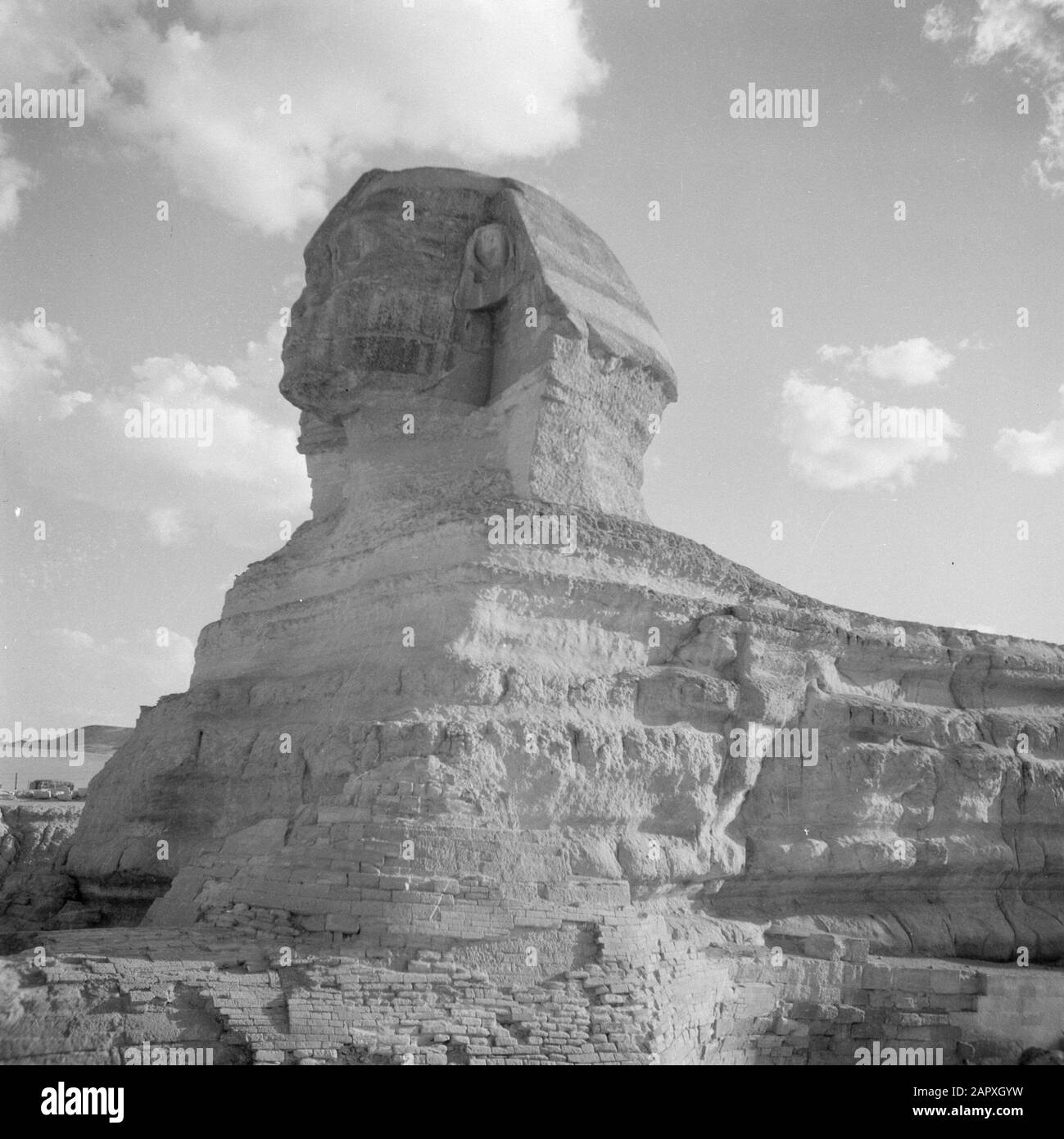 Middle East 1950-1955: Egypt Sphinx of Giza Date: 1950 Location: Egypt ...