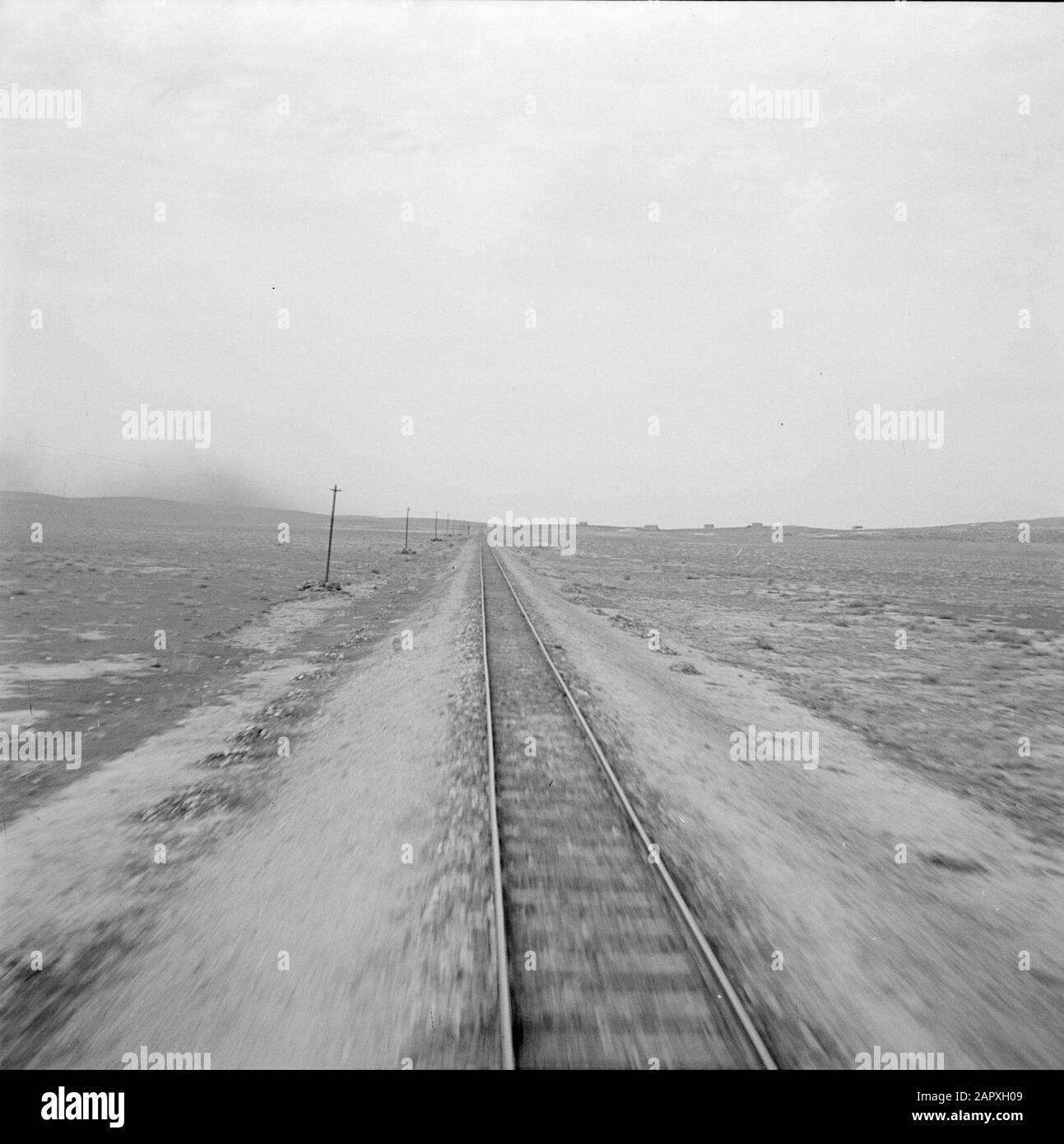 Middle East 1950-1955: Train journey from Amman to Damascus Railway ...