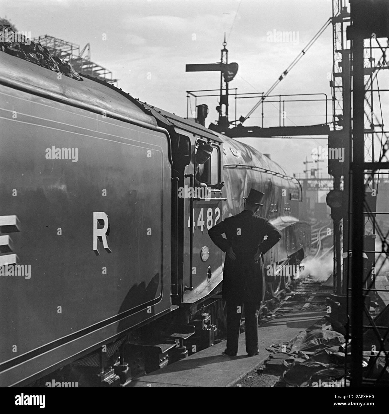 British rail station master hi-res stock photography and images - Alamy