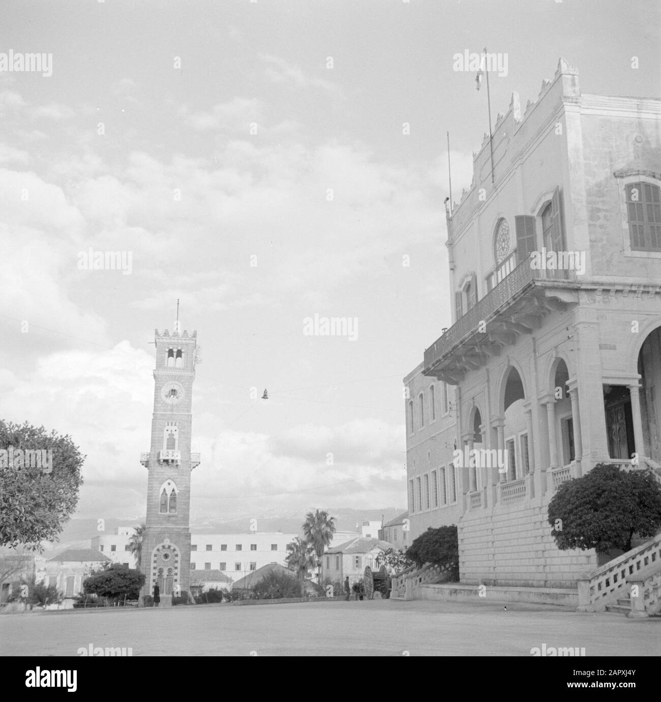 Middle East 1950-1955: Lebanon Street and the Serail in Beirut Date ...