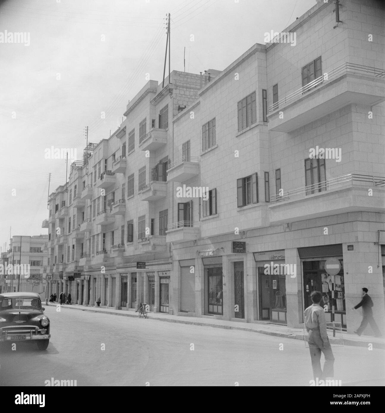 Middle East 1950-1955: Syria Streetscape in the then modern part of ...