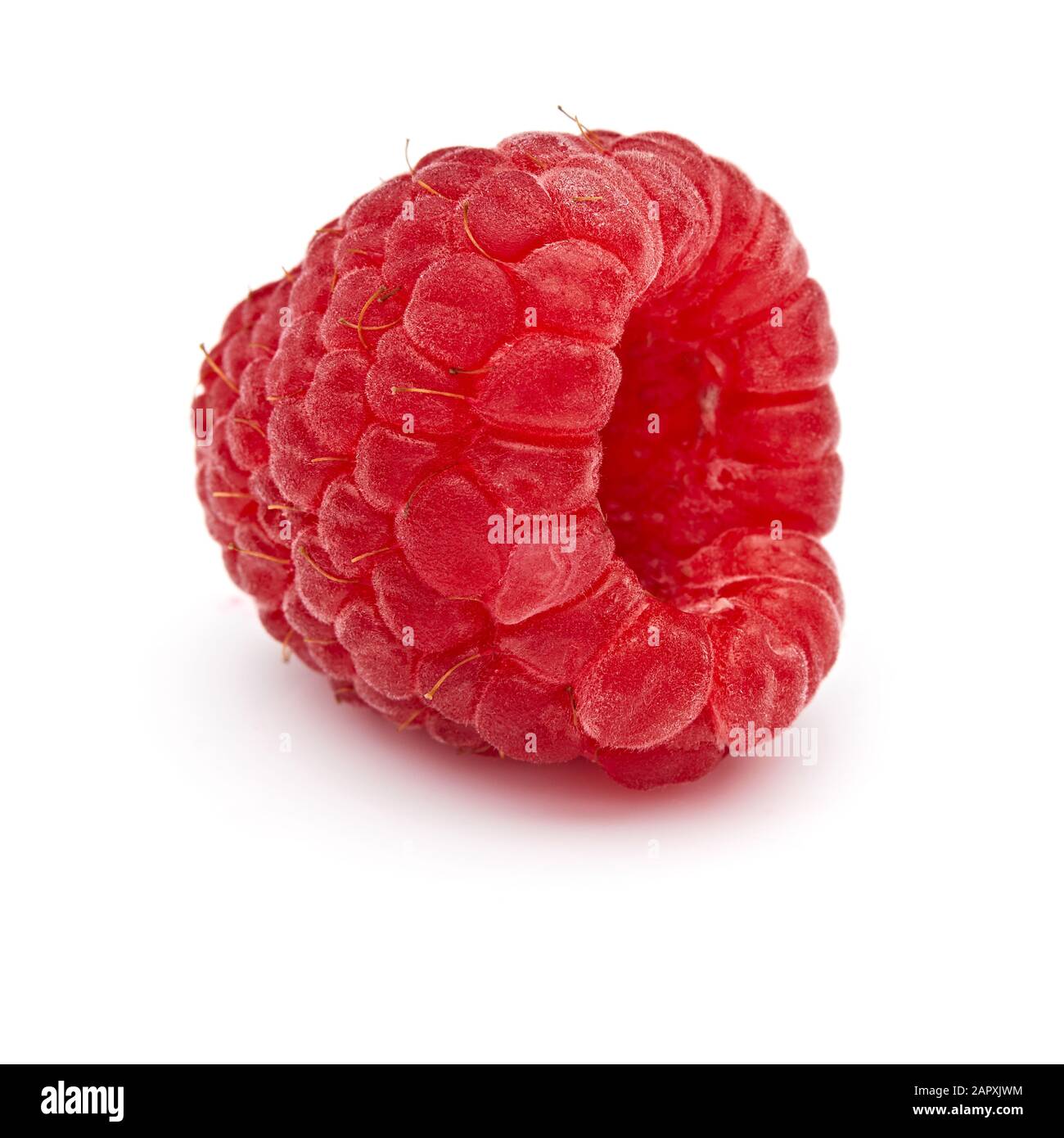Raspberry Isolated on White Background Stock Photo - Alamy