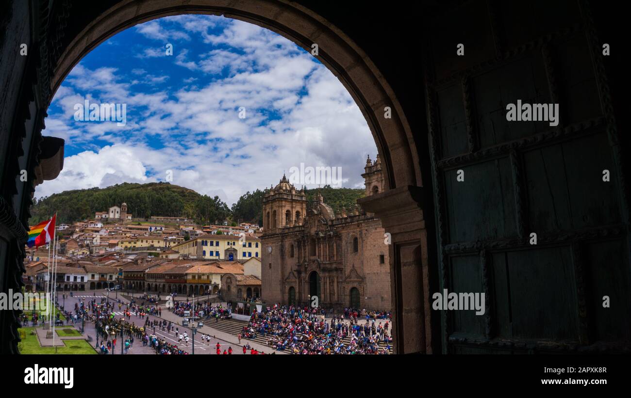 Cuzco panoramic hi-res stock photography and images - Alamy