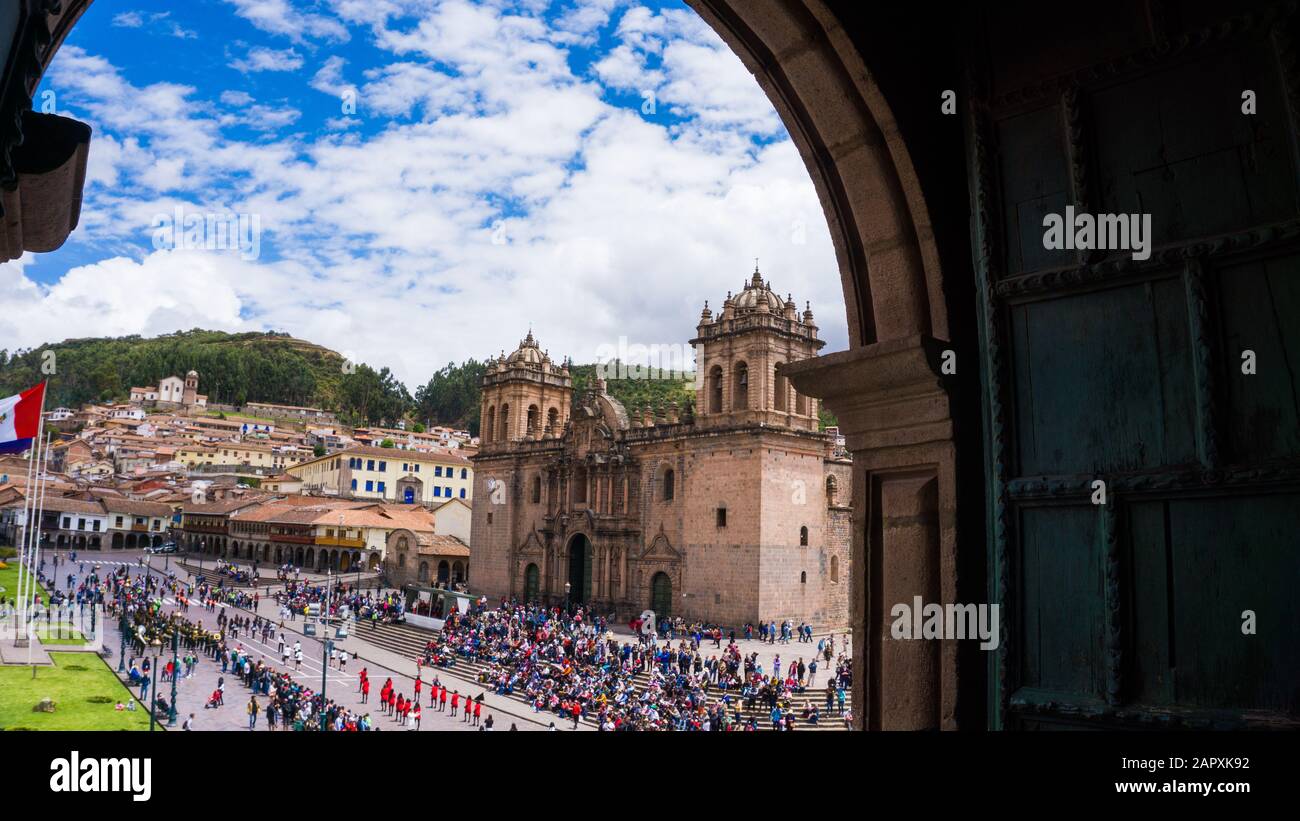 Cusco panoramic hi-res stock photography and images - Alamy