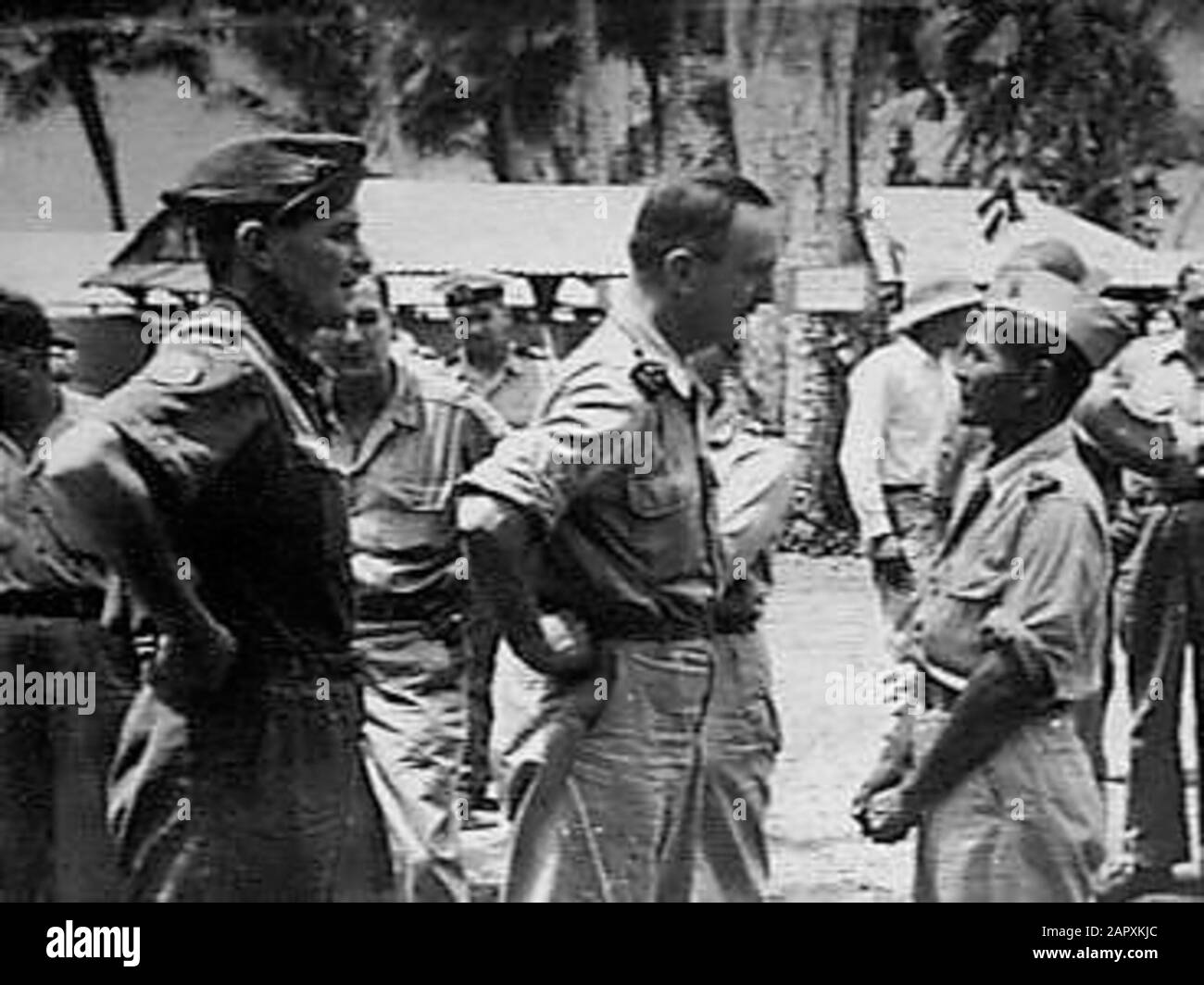 Military civil cooperation Black and White Stock Photos & Images - Alamy