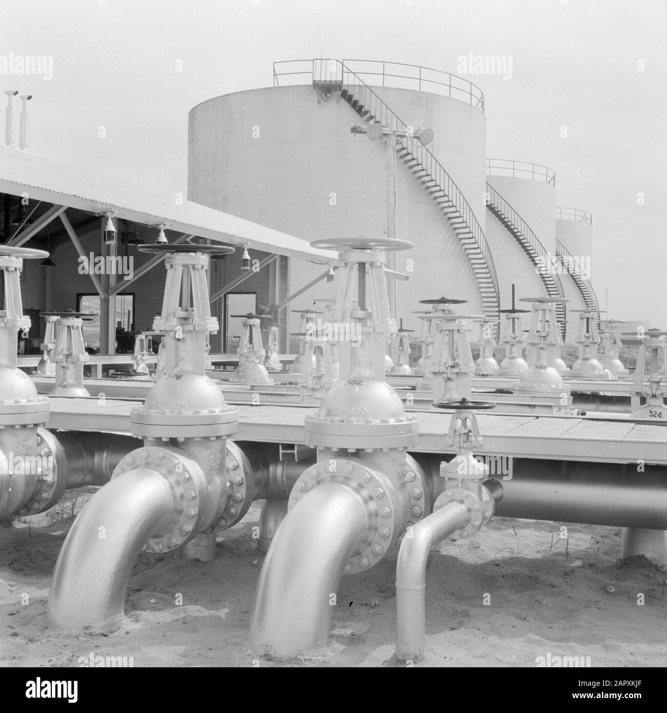 1955 oil Black and White Stock Photos & Images - Alamy