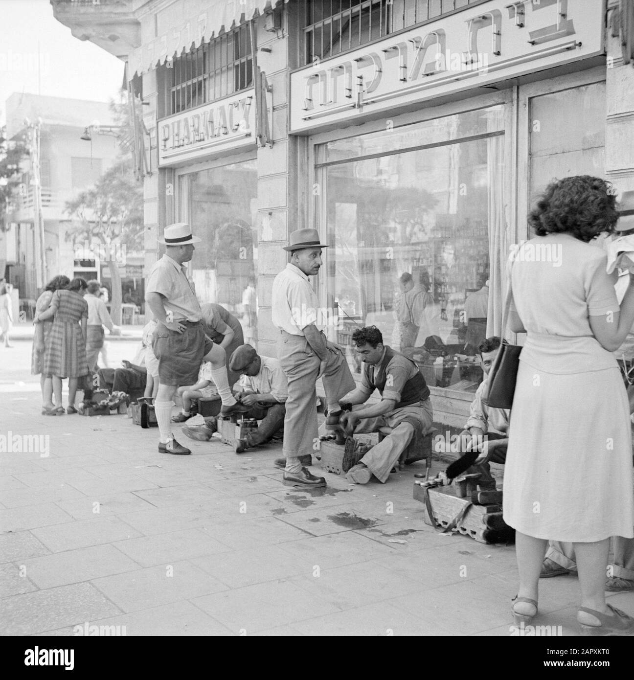 Pharmacy shop front Black and White Stock Photos & Images - Alamy