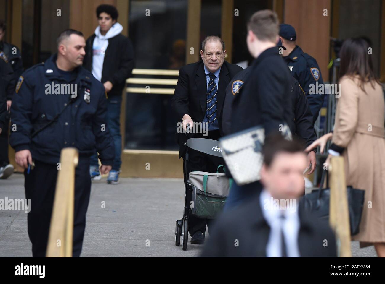New York, NY, USA. 24th Jan, 2020. Harvey Weinstein at arrivals for ...