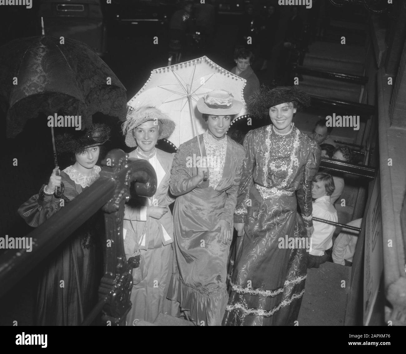 1958 fashion Black and White Stock Photos & Images - Alamy