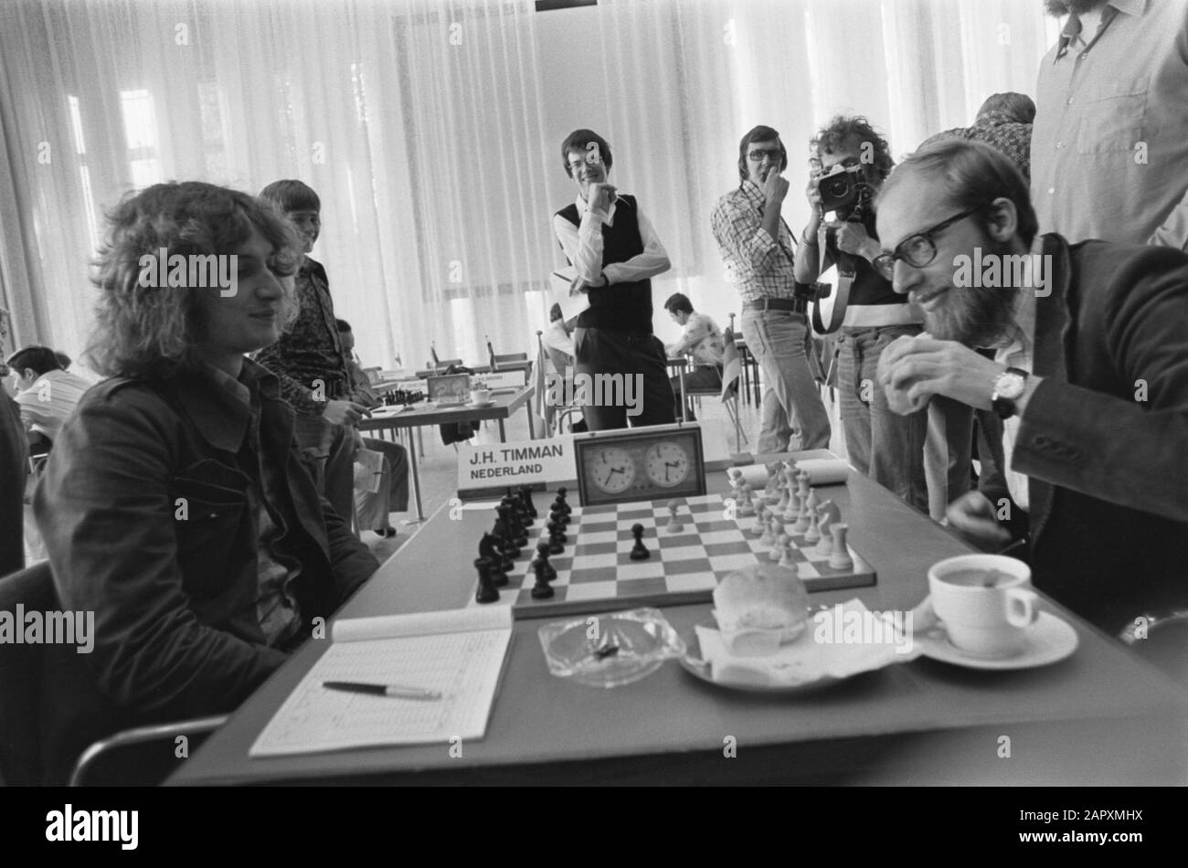 Dutch chess player hans ree hi-res stock photography and images - Alamy