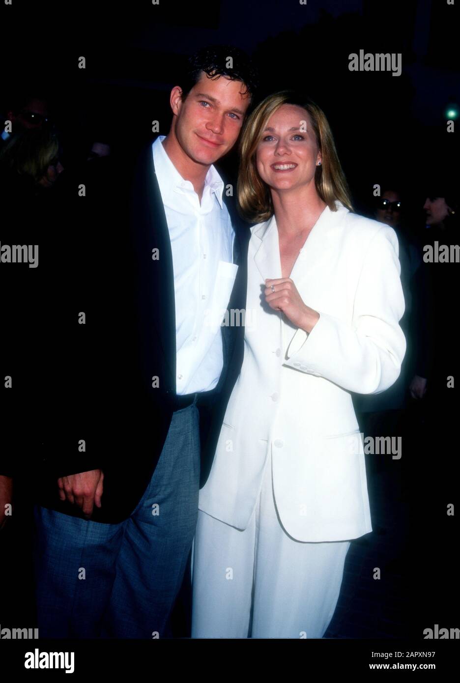 Hollywood, California, USA 6th June 1995 Actor Dylan Walsh and actress ...