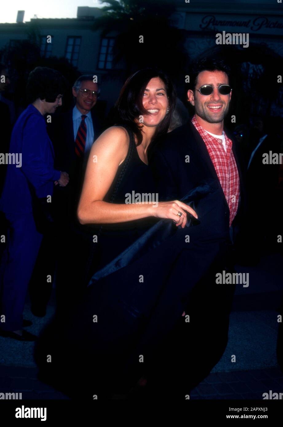 Hollywood, California, USA 6th June 1995 Actor Michael Stadvec and wife ...