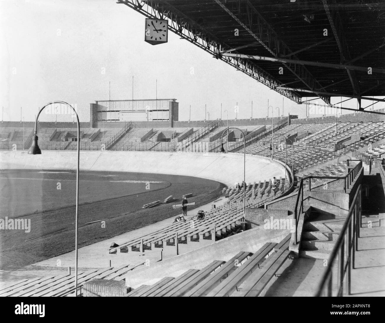 Olympic Stadium and Stadionbuurt, Amsterdam Grandstand of the Olympic ...