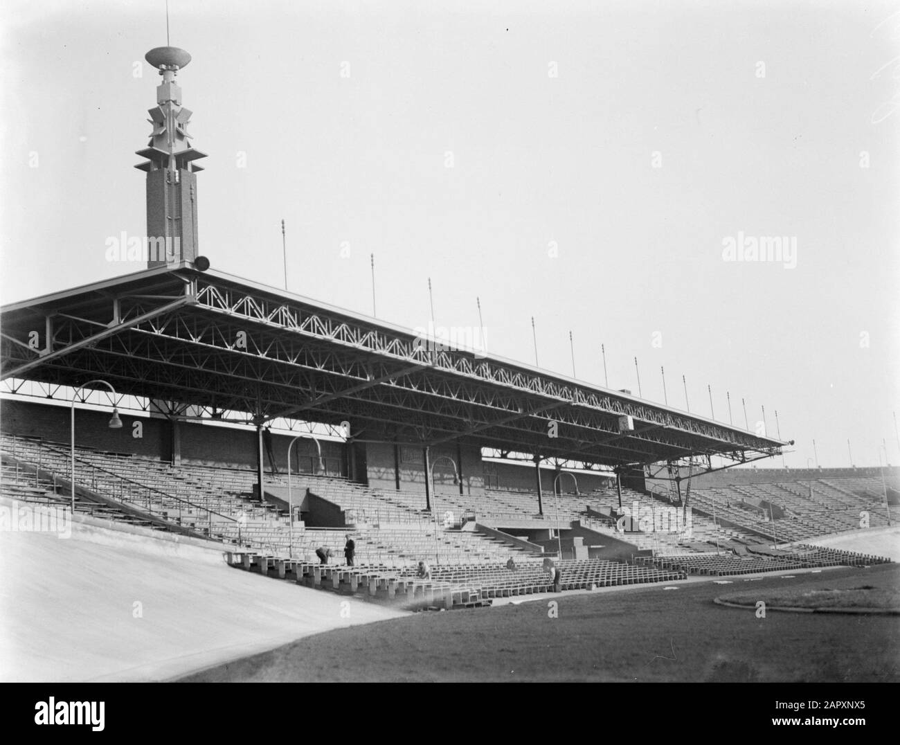 Olympic Stadium and Stadionbuurt, Amsterdam Grandstand of the Olympic ...