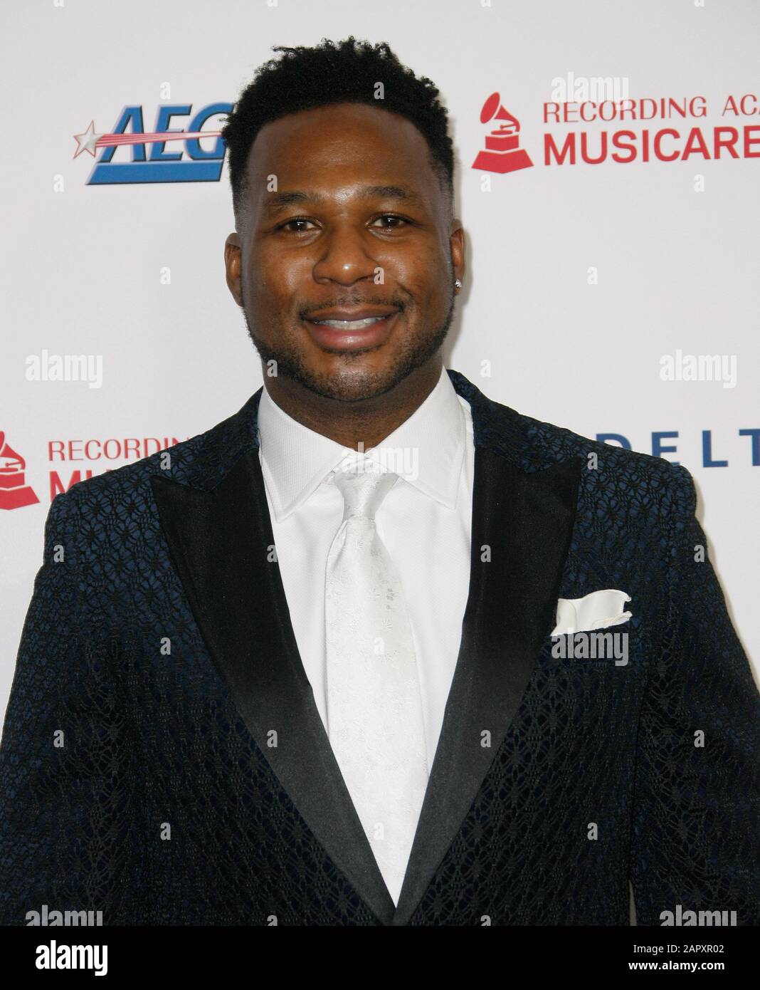 Los Angeles, USA. 24th Jan, 2020. Robert Randolph attends MusiCares ...