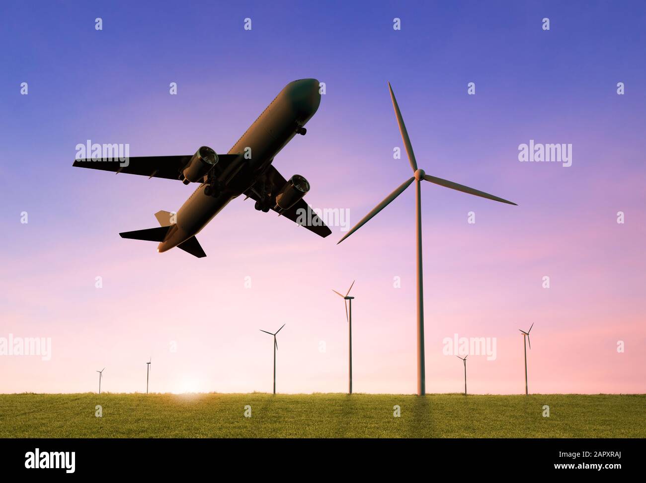 Sustainable aviation fuel business jet hi-res stock photography and ...