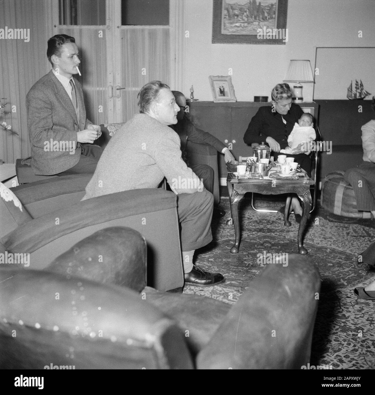 Tables and lights Black and White Stock Photos & Images - Alamy