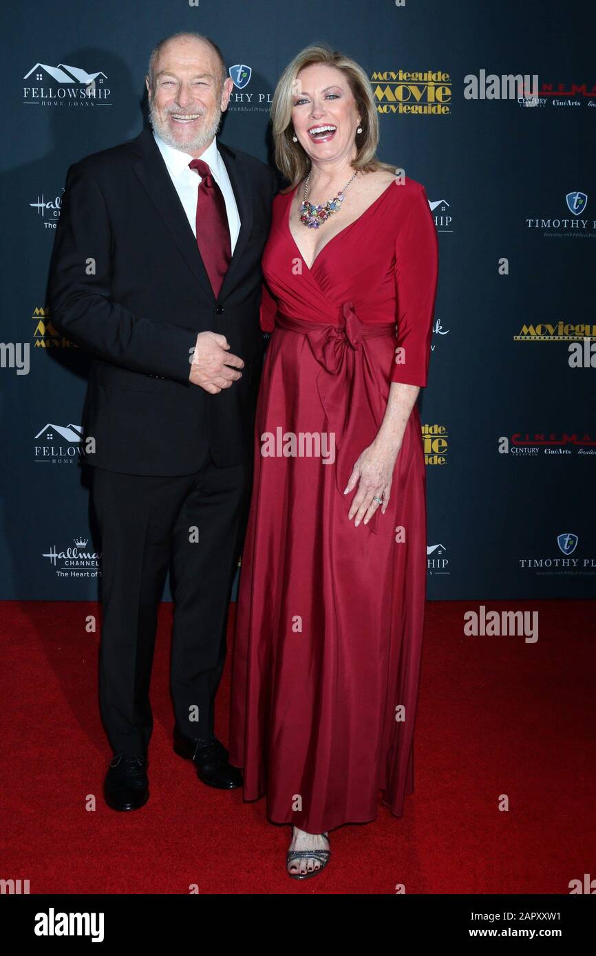 Los Angeles, USA. 24th Jan, 2020. Corbin Bernsen and Nancy Stafford at ...