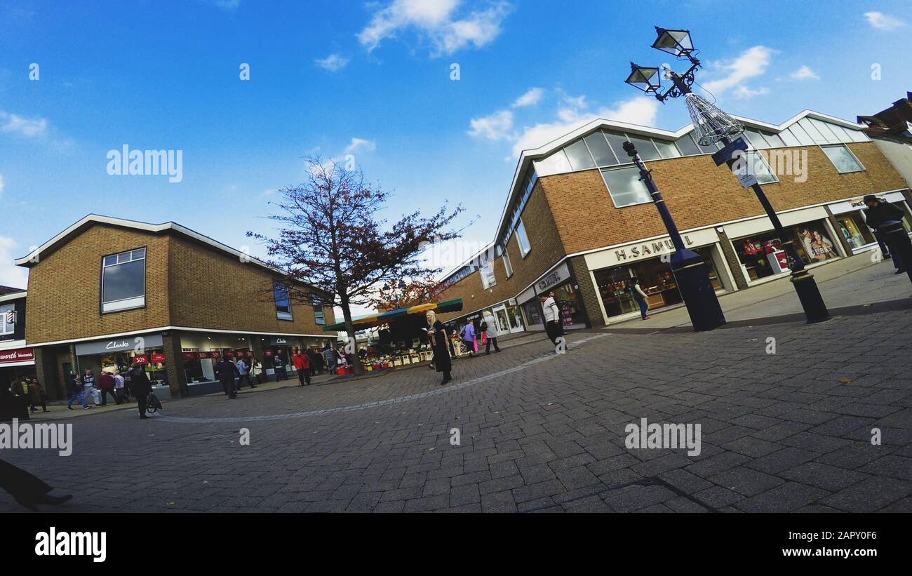 solihull shopping england uk Stock Photo - Alamy