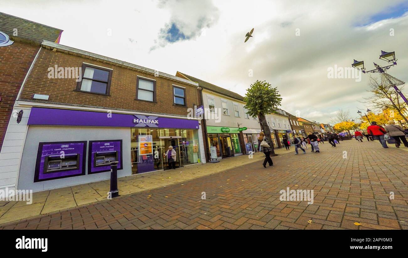 solihull shopping england uk Stock Photo - Alamy
